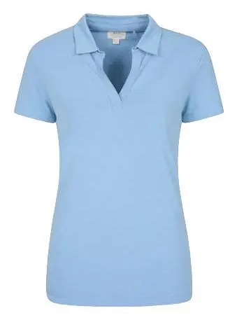 Mountain Warehouse Uv Protection Polo Shirt - Blue