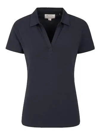 Mountain Warehouse Uv Protection Polo Shirt - Navy