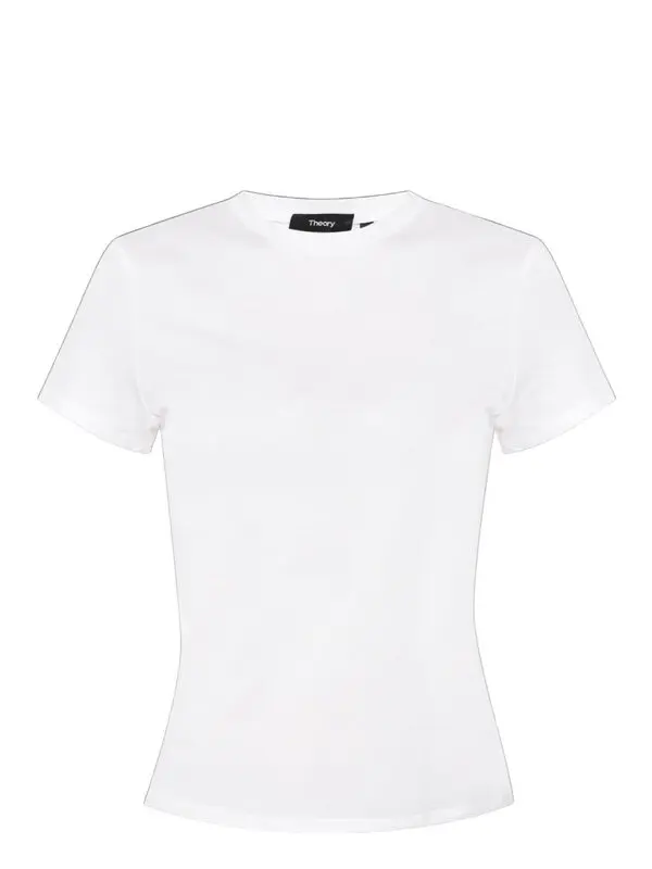Theory Short-sleeved Logo T-shirt - White