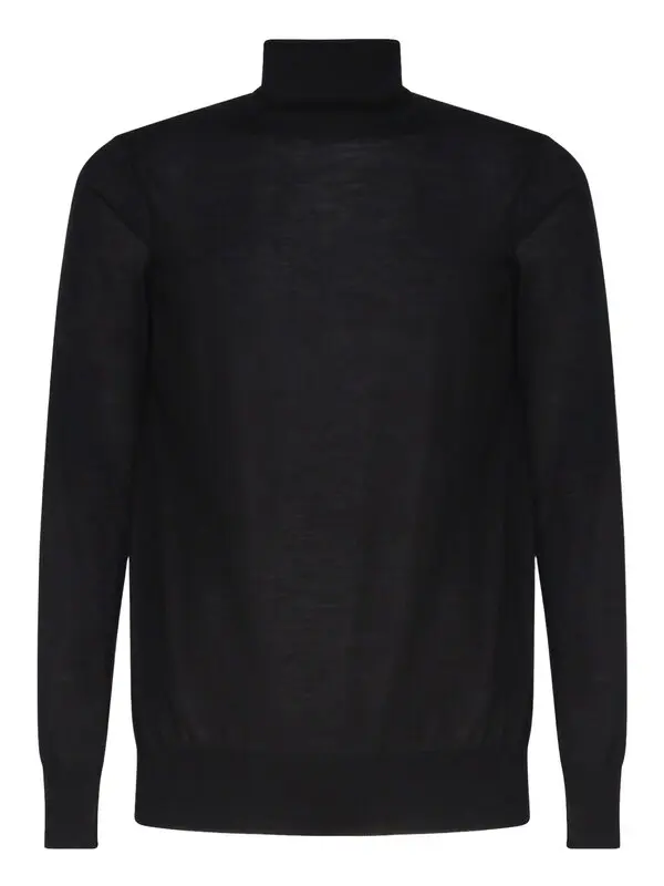 Loro Piana Turtleneck Sweater - Black