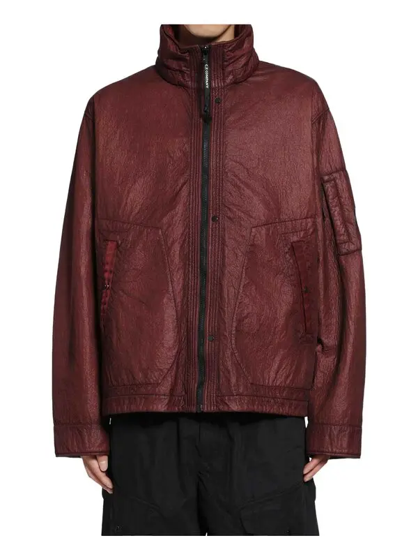 C.P. COMPANY Long Sleeve Casual Jacket - Red