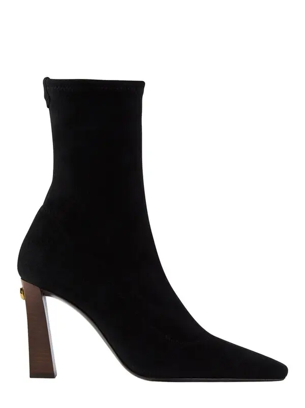 GIUSEPPE ZANOTTI Seal Stretch Bootie 90 - Black