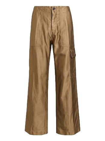 DEPARTMENT 5 Cotton And Viscose Cargo Pants - Camel