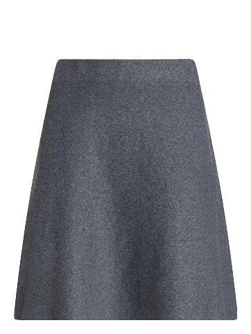 Only Flared Mini Skirt - Grey