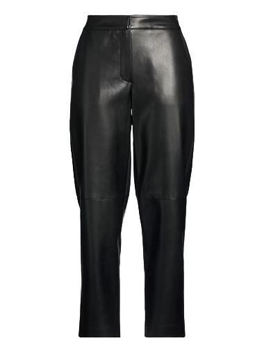Alpha Studio Tapered Polyester Blend Pants - Black