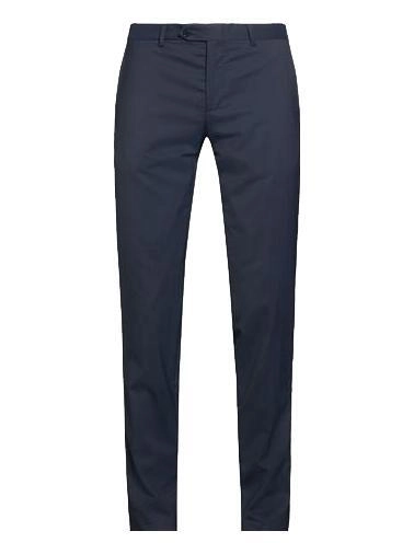 TOMBOLINI Midnight Virgin Wool Blend Tailored Pants - Blue