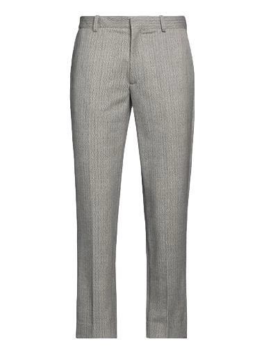 CIRCOLO 1901 Herringbone Cotton Elastane Tapered Fit Pants - Grey