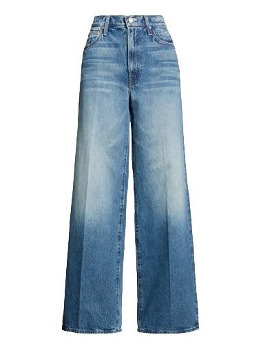 MOTHER Wide-leg Jeans - Blue