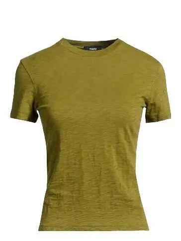 Theory Organic Cotton Jersey T-shirt - Green