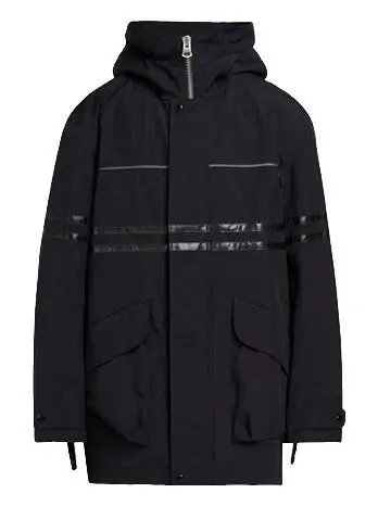 SPIEWAK Nylon Hooded Jacket With Reflective Trims - Black