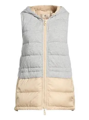 Peuterey Sleeveless Quilted Vest With Hood - Grey
