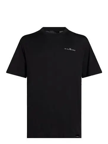 John Richmond T-shirt Size Viscose, Elastane, Cotton - Black