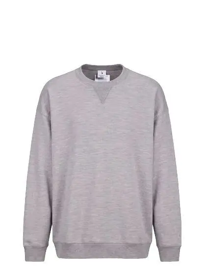 Nike Light Cotton, Wool, And Nylon Sweatshirt - Grey