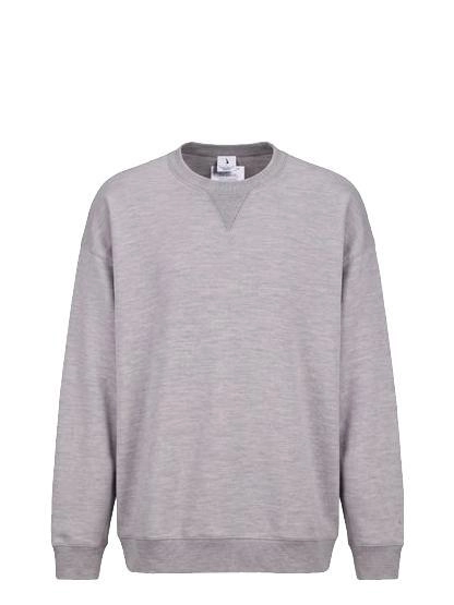 Nike Sweatshirt Size Cotton, Wool, Nylon - Light Grey