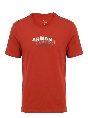 Armani Exchange T-shirt Size Cotton, Elastane - Orange