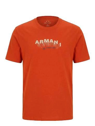 Armani Exchange T-shirt Size Cotton, Elastane - Red