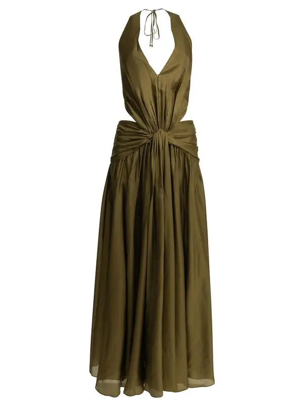 Zimmermann Indra Long Dress - Green