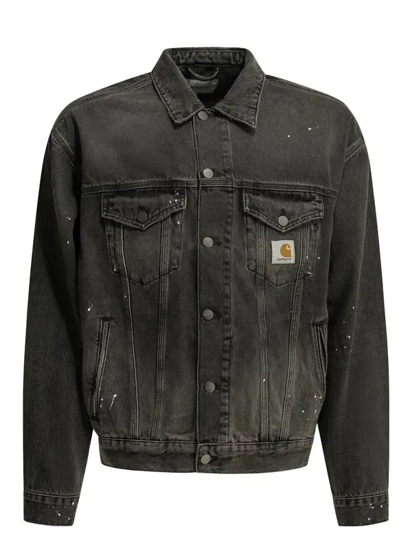 Carhartt Work In Progress Helston Denim Jacket - Black