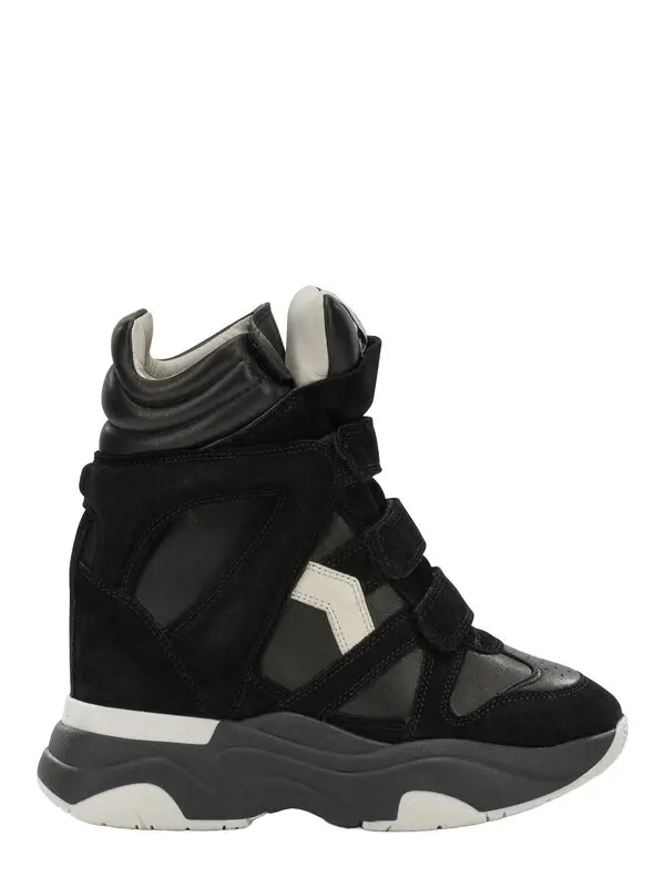 Isabel Marant Étoile Balskee High Top Sneakers - Black