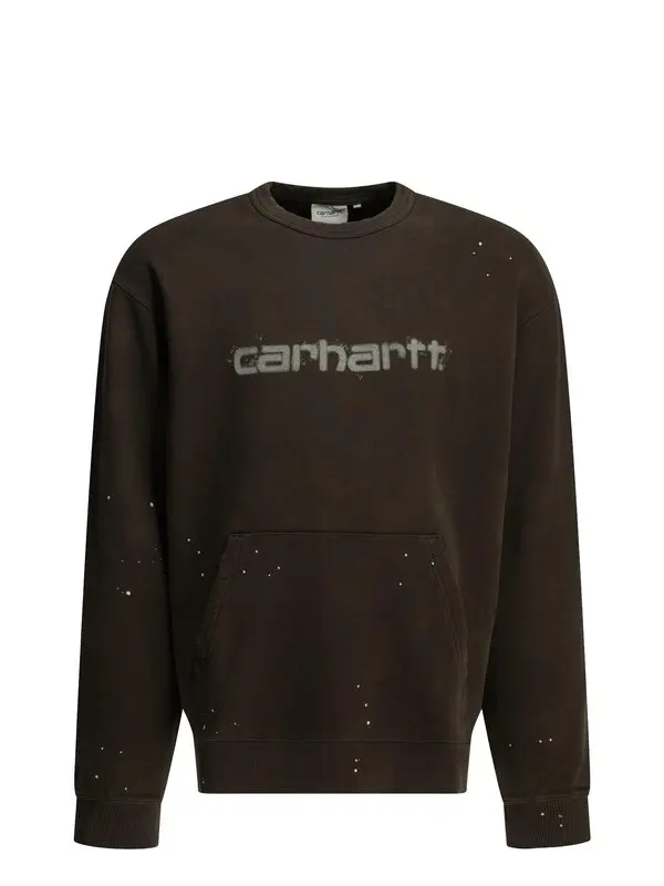 Carhartt Work In Progress Painter Crewneck Sweatshirt - Brown