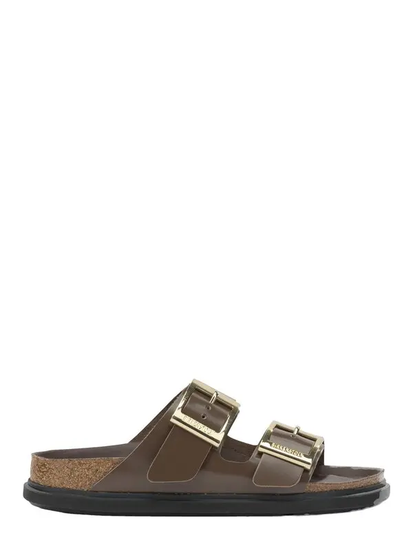 BIRKENSTOCK Arizona Droplet Buckle Low Sandals - Brown
