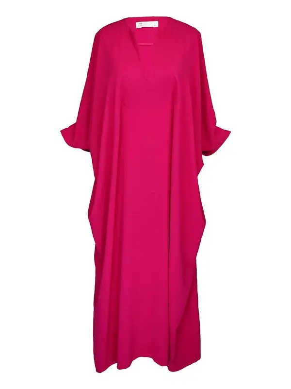JENNAFER GRACE Talitha Cinched Waist Caftan - Pink