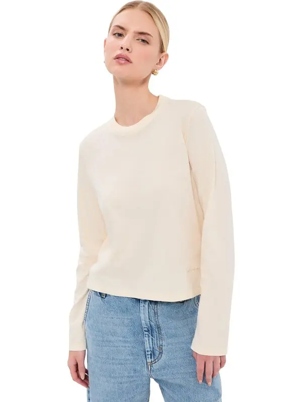 KALLMEYER Wynn Long Sleeve T-shirt - Vanilla
