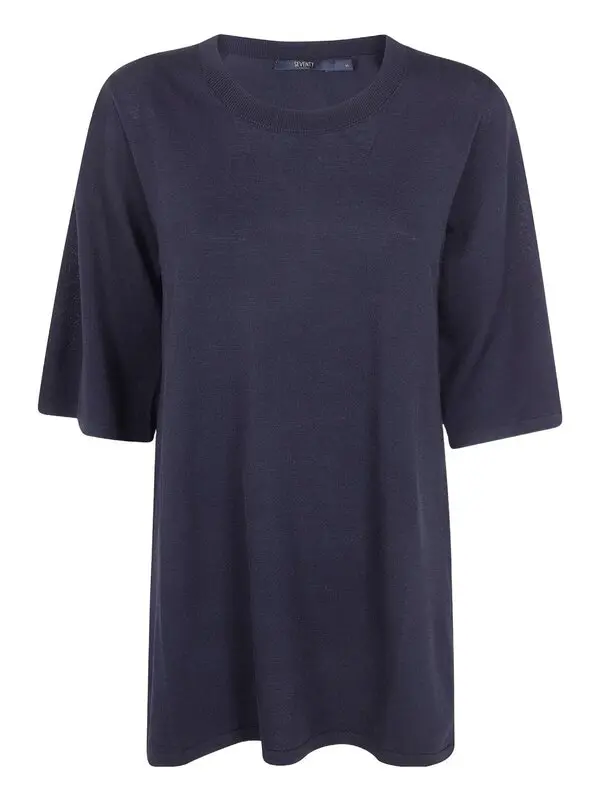 Seventy Flared-sleeve T-shirt - Black