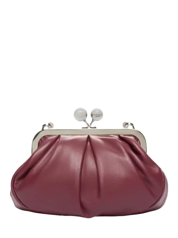 Max Mara Small Sheepskin Pasticcino Bag - Ruby