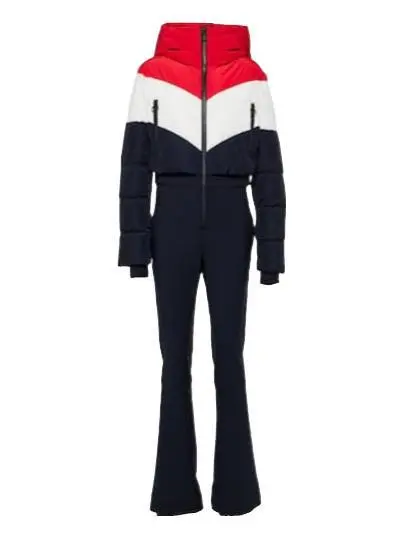Fusalp Kira Quilted Ski Suit With Drawstring Hood - Black