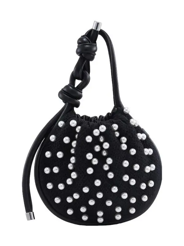 BEHNO Mini Potli Bag - Black