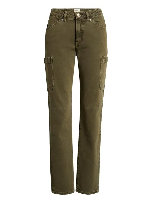 DL1961 Devon Low Rise Cigarette Jeans - Pine