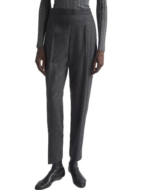 JIL SANDER Tailored Slim Fit Wool Trousers - Storm Grey