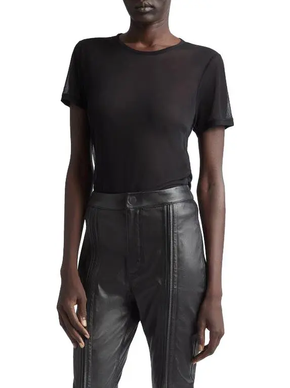 TOM FORD Crepe Jersey T-shirt - Black
