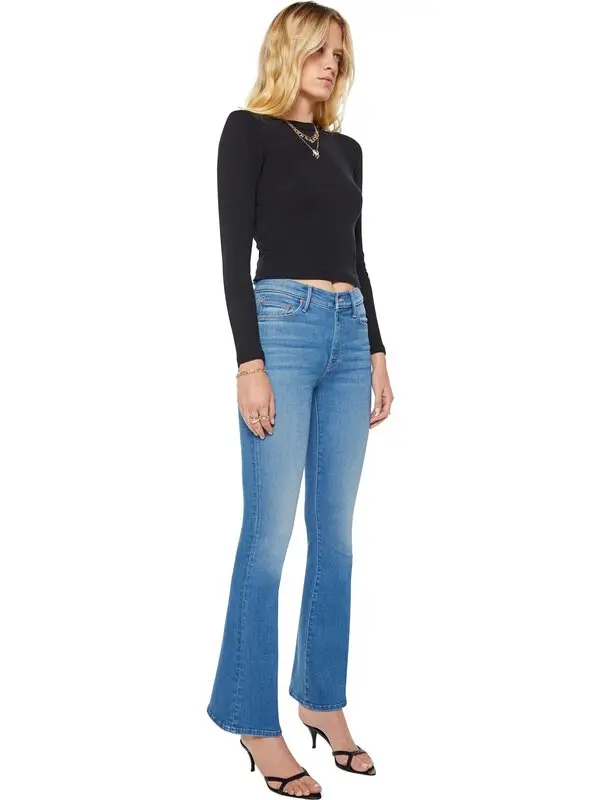 MOTHER The Weekender Piece Jeans - Blue
