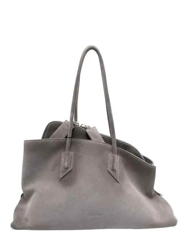 Attico La Passeggiata" Medium Top Handle Bag - Gray