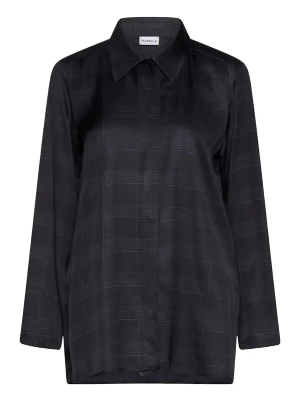 Marella Checked Shirt - Blue