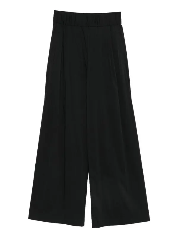 SEMICOUTURE Jhonny Cotton Trousers - Black