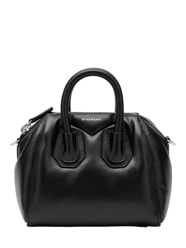 Givenchy Antigona Mini Leather Tote Bag - Black