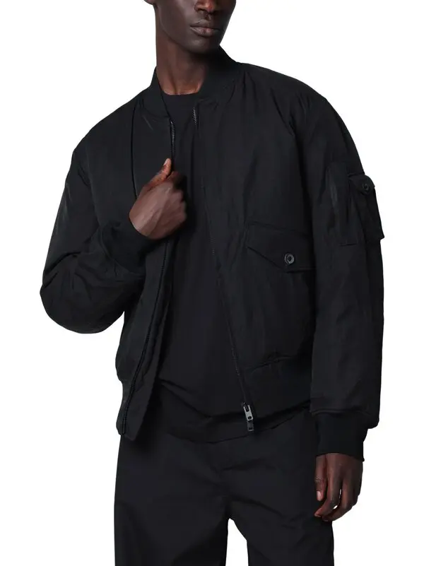 ADIDAS Y-3 Y-3 Bomber Jacket In Nylon - Black