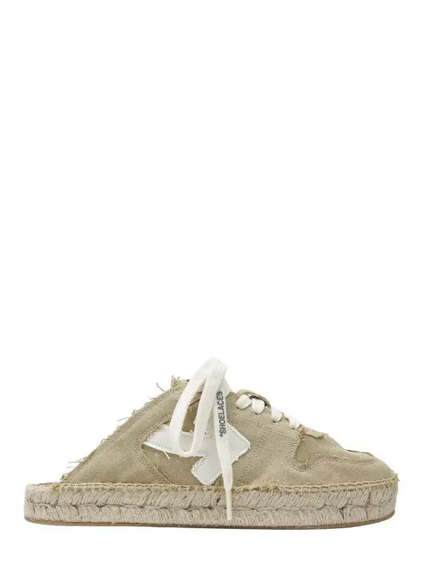 OFF-WHITE™ Arrow Espadrille Mules - Beige