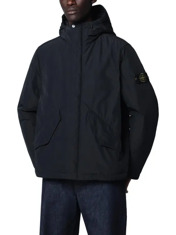 Stone Island Technical Fabric Padded Jacket - Black