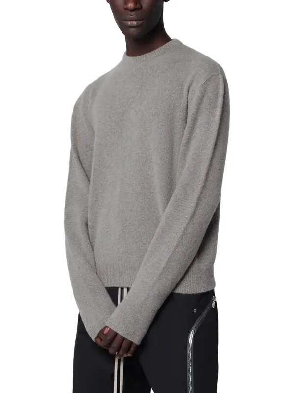 Rick Owens Dust Cashmere-blend Crewneck Sweater - Grey