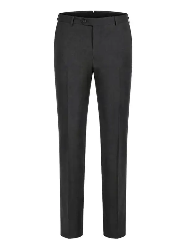 Corneliani Academy Pressed-crease Trousers - Grey