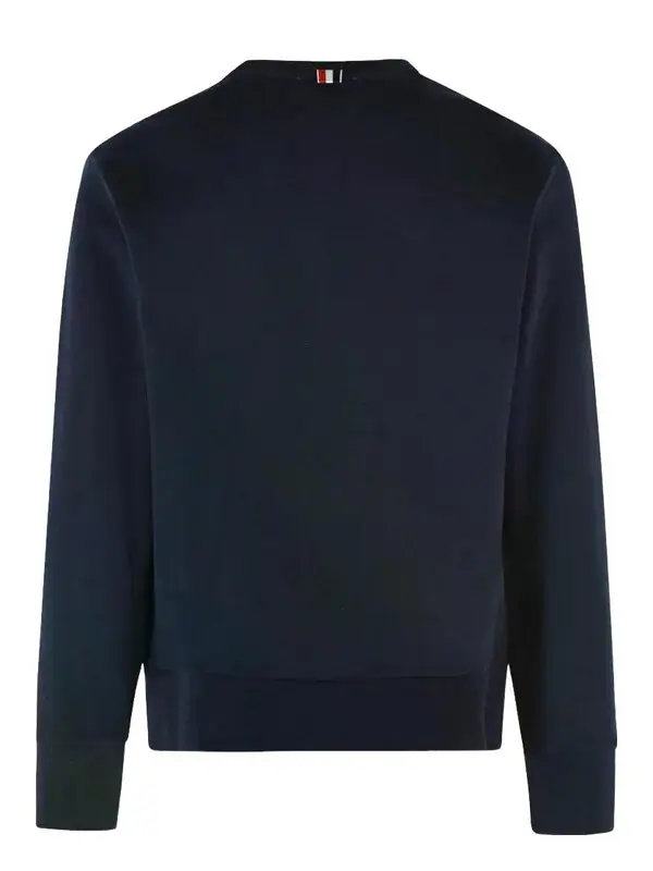 Thom Browne 4-bar Colour-block Sweater - Blue