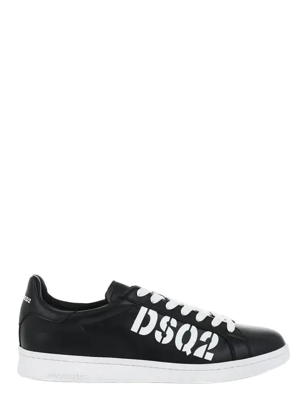 Dsquared2 Logo-print Sneakers - Black