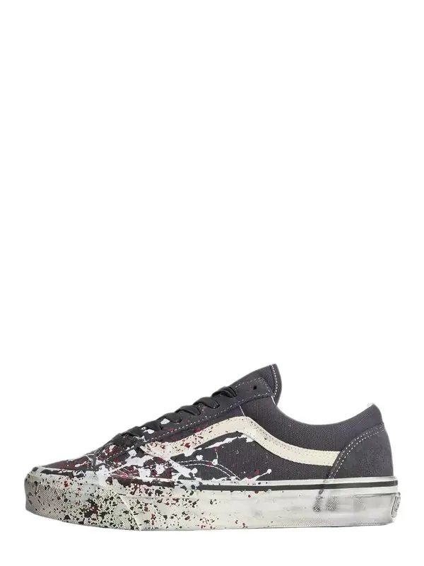 VANS Old Skool 36 Paint-splatter Sneakers - Grey