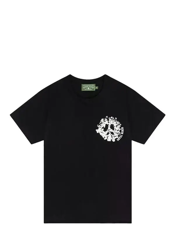 DENIM TEARS University Crew-neck T-shirt - Black