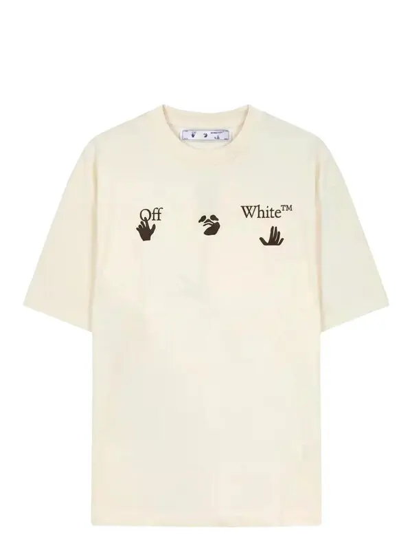Off-White Graphic-print T-shirt - Neutrals