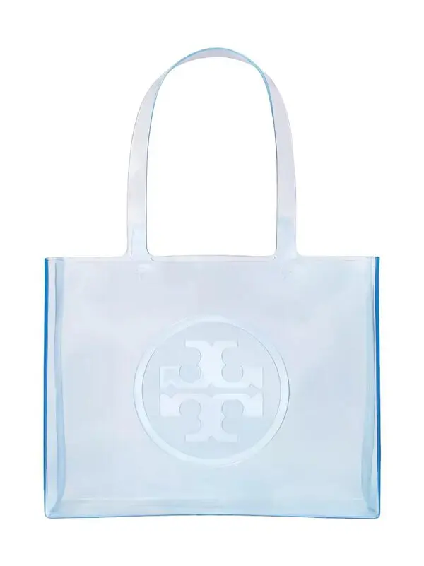 Tory Burch Ella Logo-embossed Tote Bag - Blue